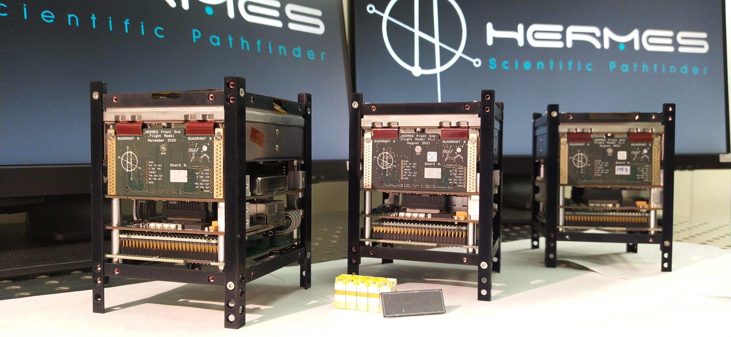 Integration and test of the first three HERMES Pathfinder payloads ...